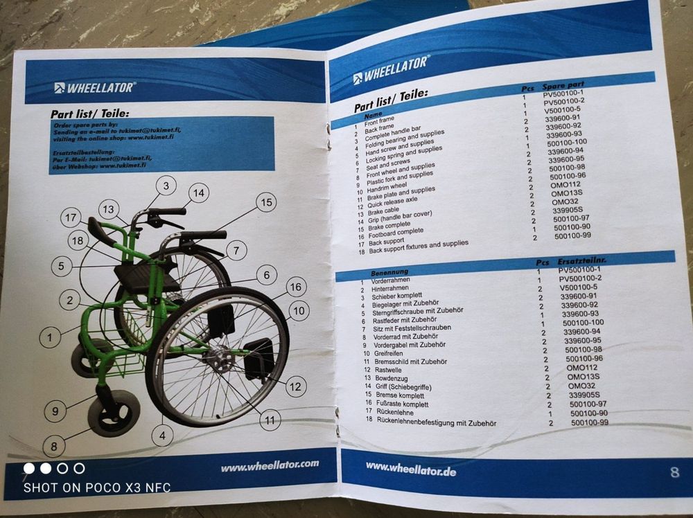 Wheellator: Rollator und Rollstuhl kombiniert (Gebraucht) in Zürich für CHF 350 – nur Abholung ...