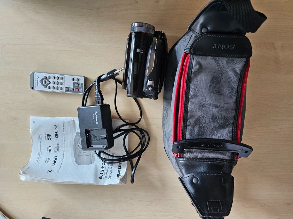 Panasonic HDC-HS 100 Full HD Camcorder mit Fernbedienung | Kaufen auf ...