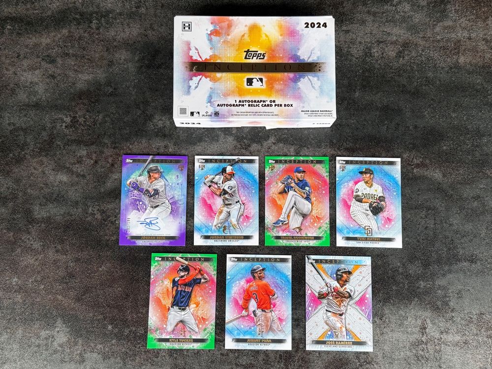 Topps Inception Baseball 2024 (Gebraucht) in Kaiseraugst für CHF 99 ...