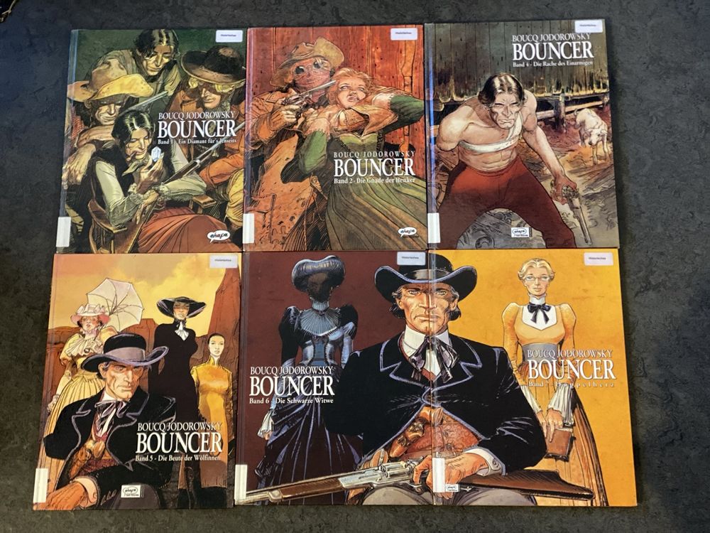 6 Bände Bouncer Comic, Boucq Jodorowsky (Gebraucht) in Zürich für CHF ...