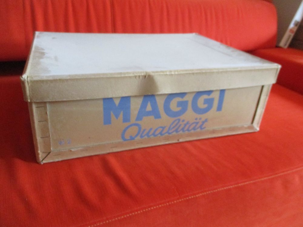 Maggi Kiste Karton (Gebraucht) in Birsfelden für CHF 25 – mit Lieferung ...
