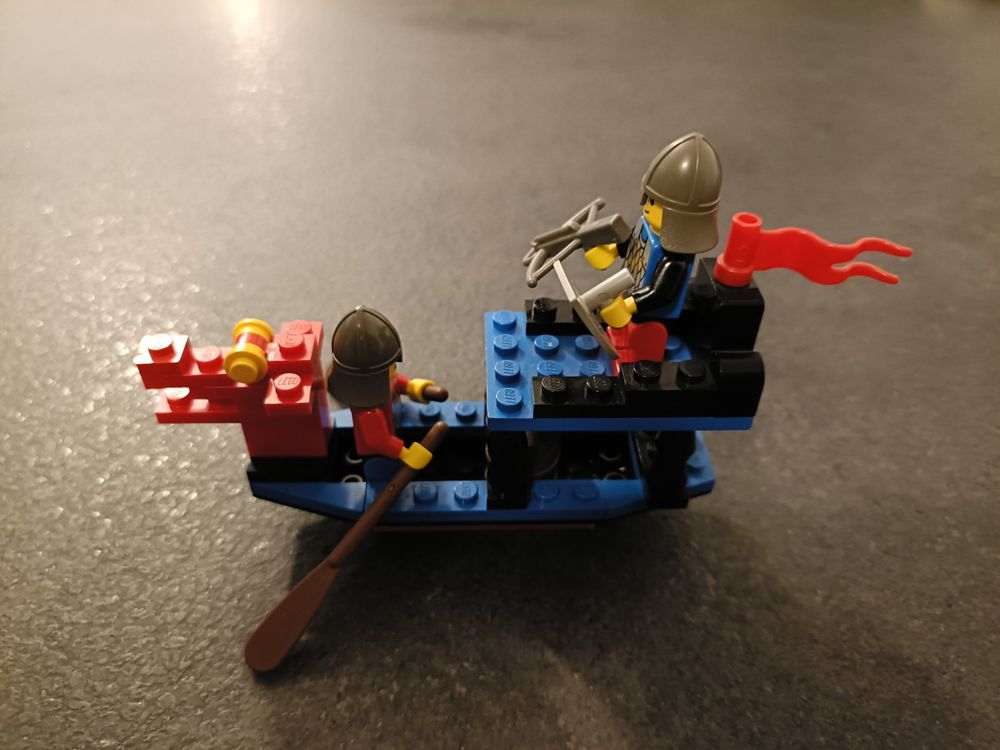 Lego Set 6018 BATTLE DRAGON BOAT, BLACK KNIGHT, 1990. (Gebraucht) in ...