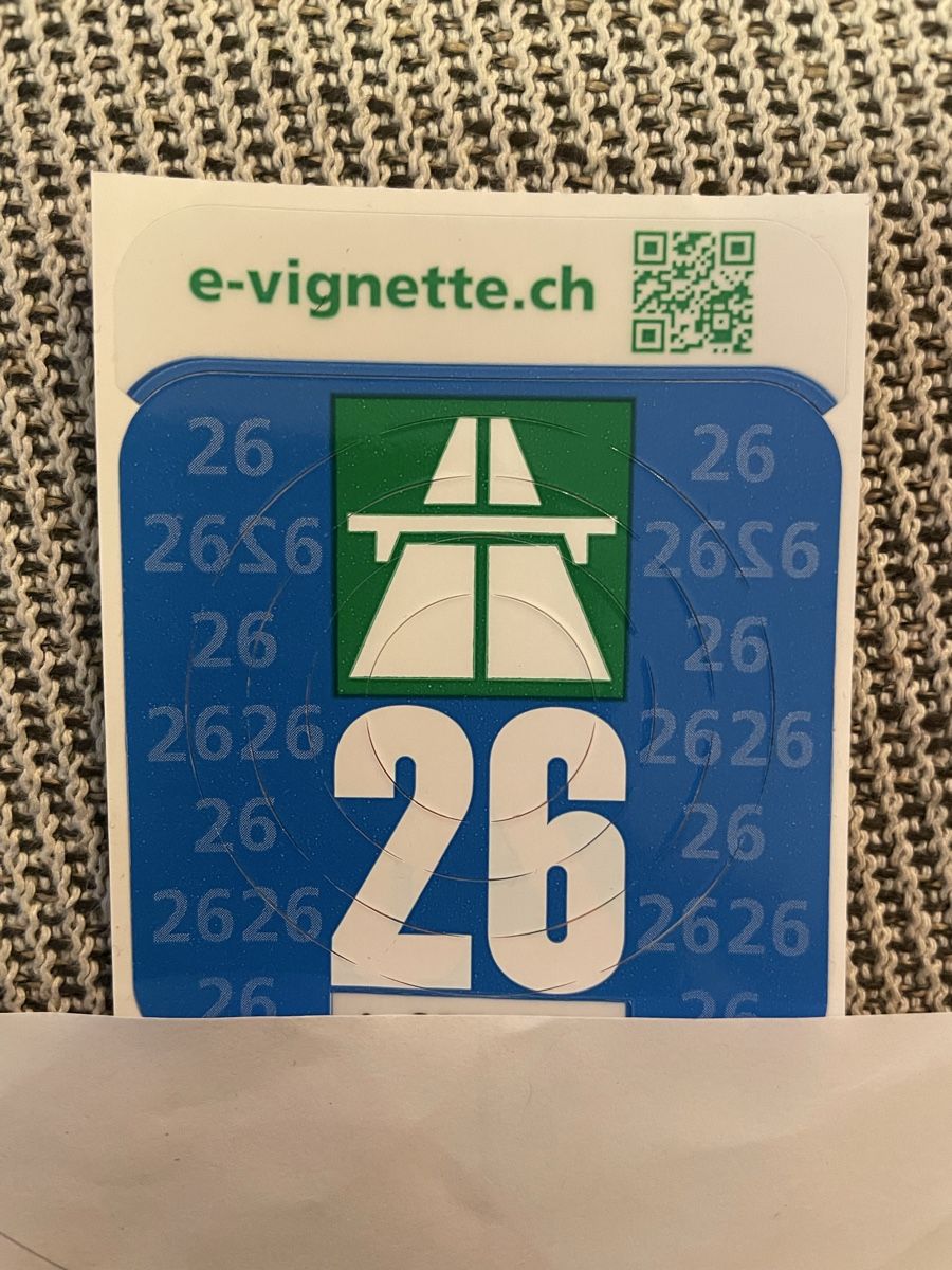 Autobahnvignette 2026 Schweiz (Neu und originalverpackt) in Schmerikon ...