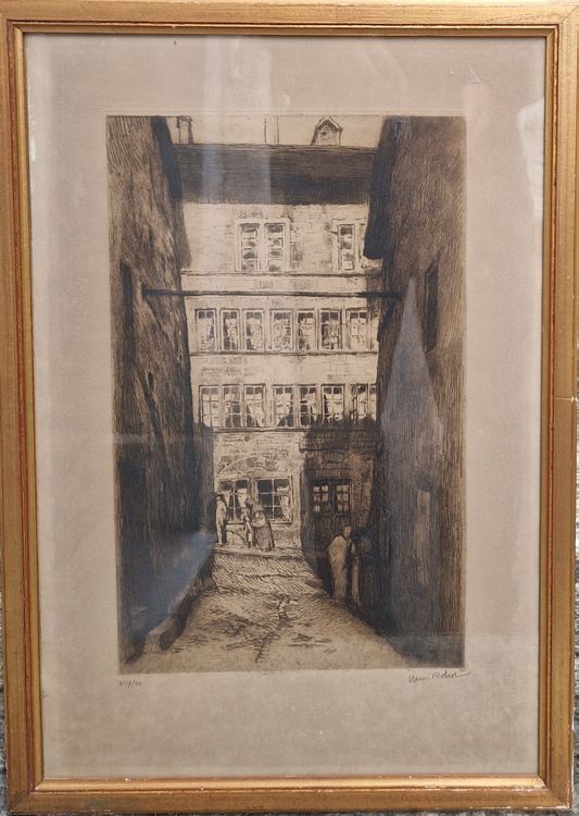 gravure de Henri Marcel Robert (Gebraucht) in Renens VD für CHF 190 – nur Abholung auf Ricardo ...
