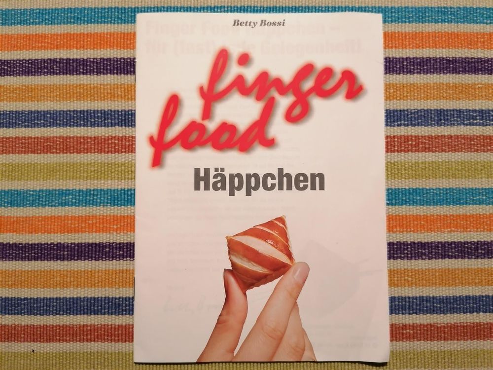 Betty Bossi💥🌞 finger food - Häppchen (Gebraucht) in Emmenbrücke für CHF ...