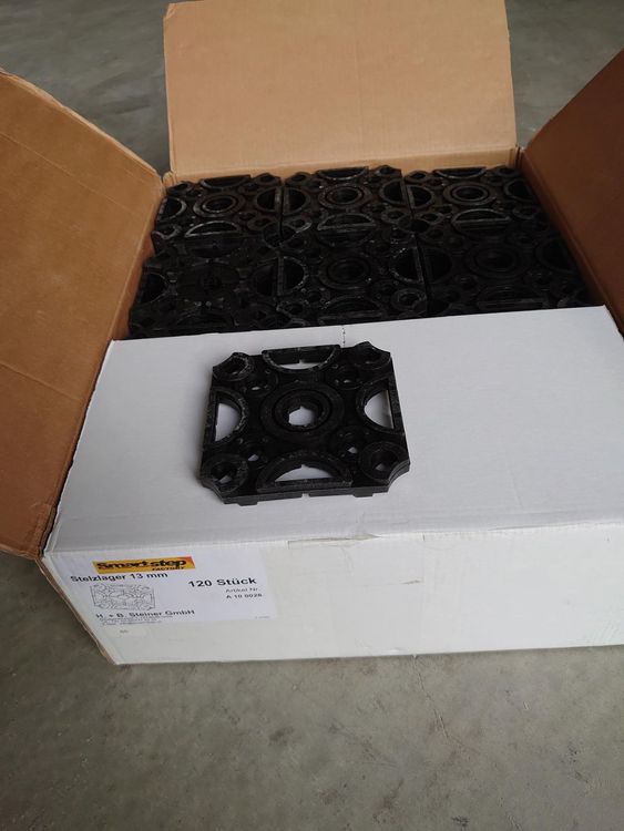 Schalldämmung-Lager, Stelzlager 13mm, Kunststoff, Smart Step (Gebraucht ...