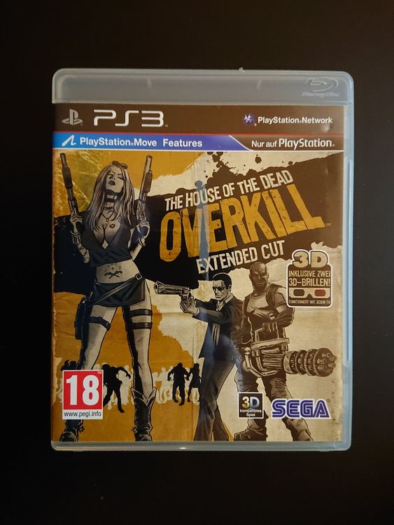 Playstation 3 PS3 - House of the Dead Overkill - Deutsch (Gebraucht) in ...