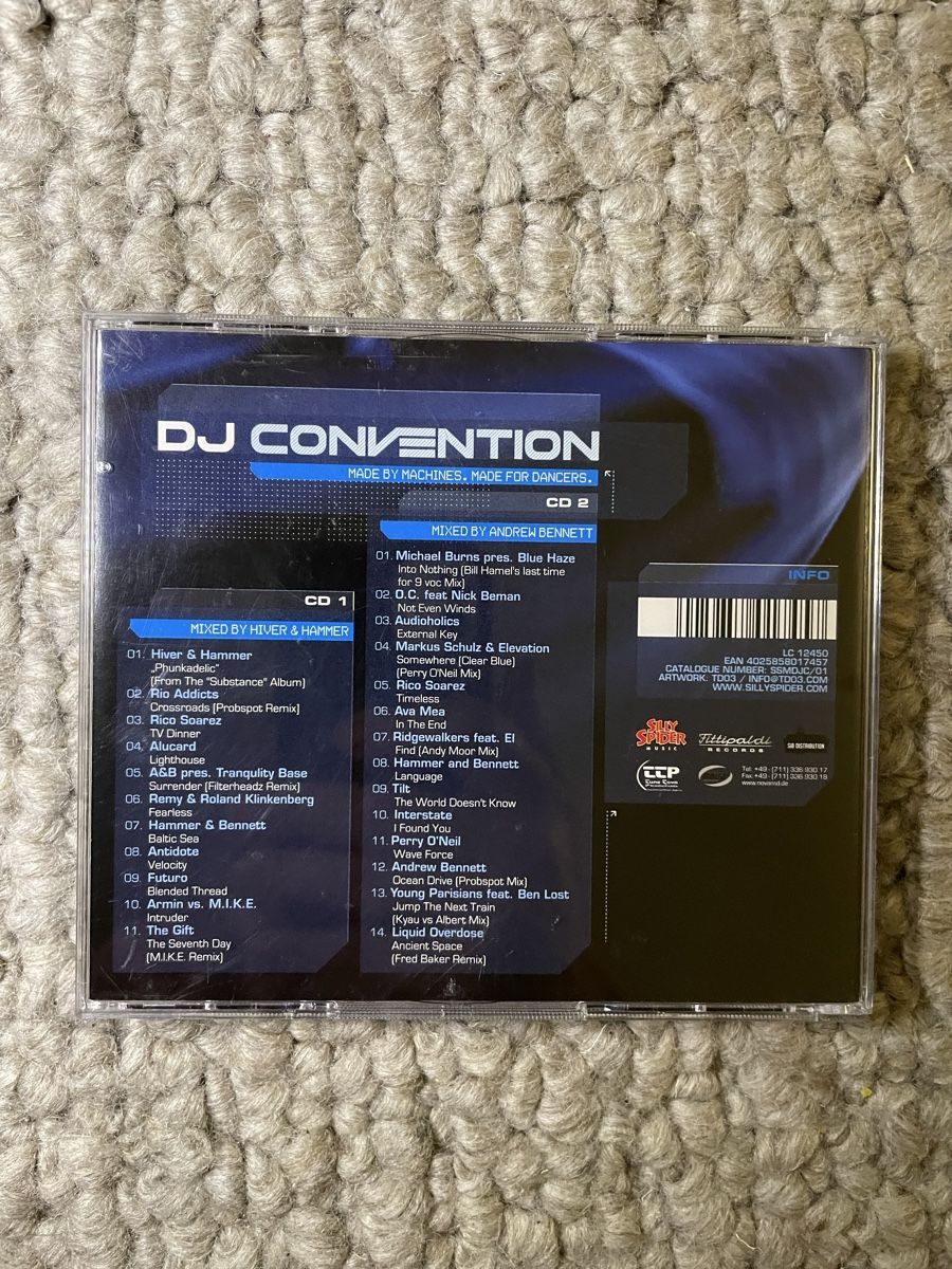 2CD DJ Convention - Mixed by Hiver & Hammer+Andrew Bennett (Gebraucht ...