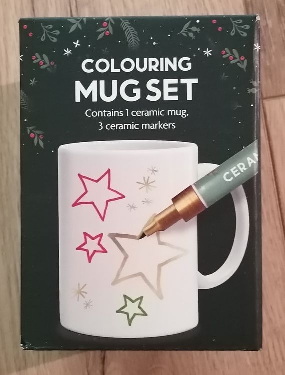 Colouring Mug Set Keramiktasse 315 ml (Neu und originalverpackt) in ...