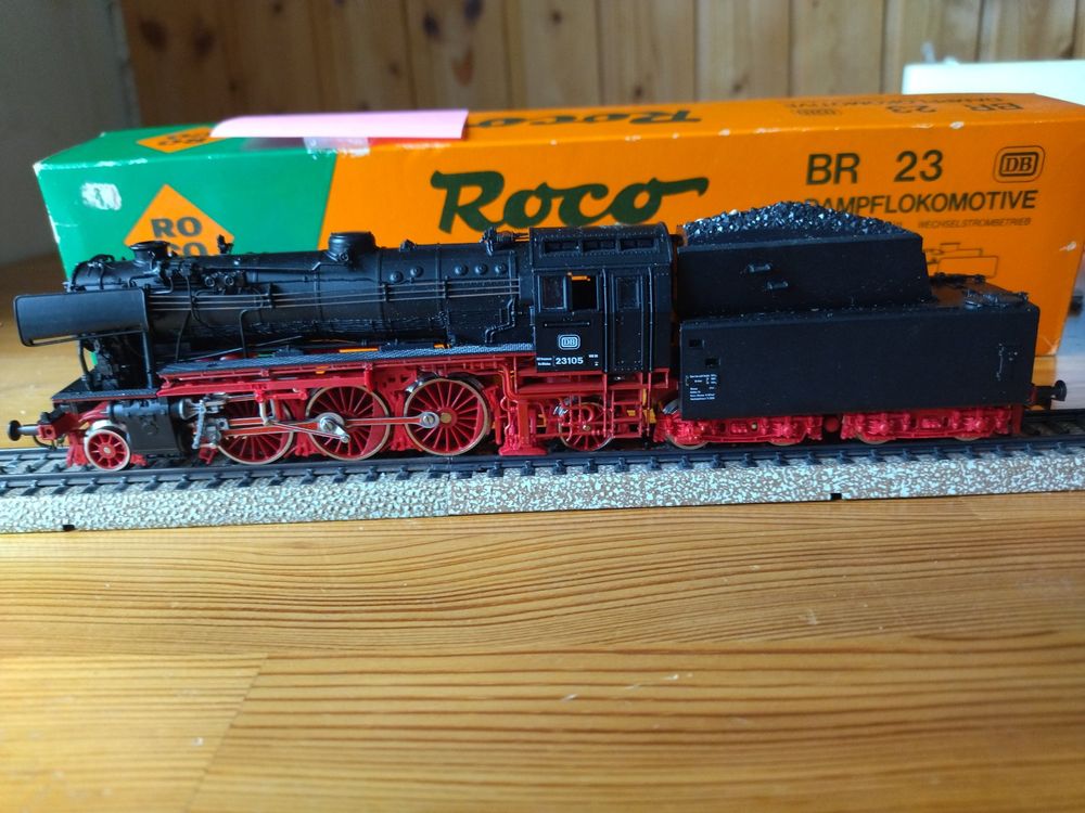 Roco H0 BR 23 DB Dampflokomotive (443) (Defekt) in Basel für CHF 60 ...