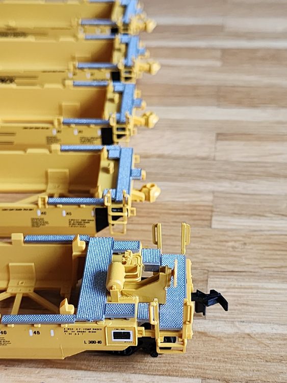 Athearn Gunderson Maxi-3 BN Twin Stack - Container Wagen (Neu (gemäss ...
