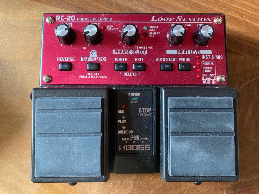 Boss Loop Station RC-20 Phrase Recorder - 3 Monate Garantie (Gebraucht ...