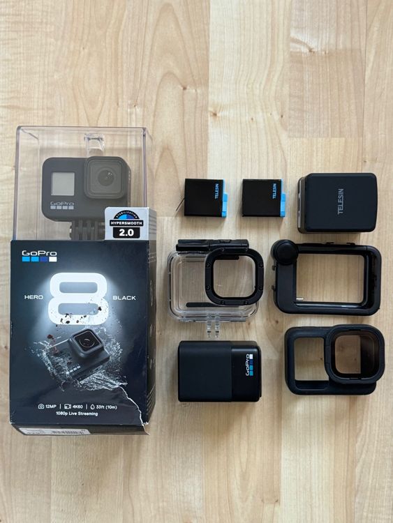 GoPro hero 8 black plus accessories (Gebraucht) in Grabs für CHF 179 ...