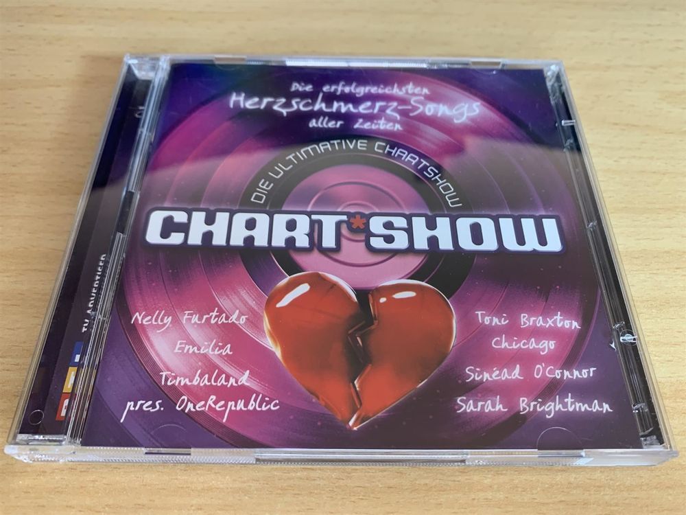 Chart Show - Herzschmerz-Songs - 2 CD (Gebraucht) in Rikon im Tösstal ...
