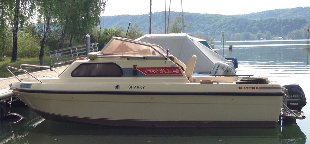 Schiff Kajüt Motorboot Cranchi, Aussenboard 40PS + Trailer (Gebraucht ...