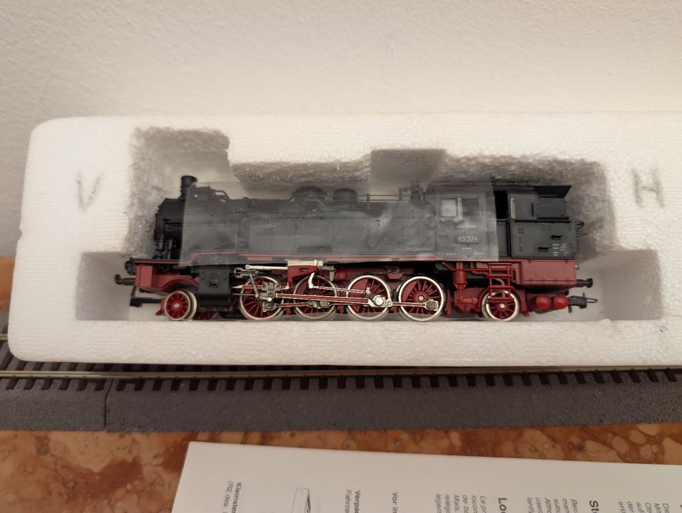 Rarität: Roco HO Dampflokomotive BR 93 04122 A (Gebraucht) in Mumpf für ...