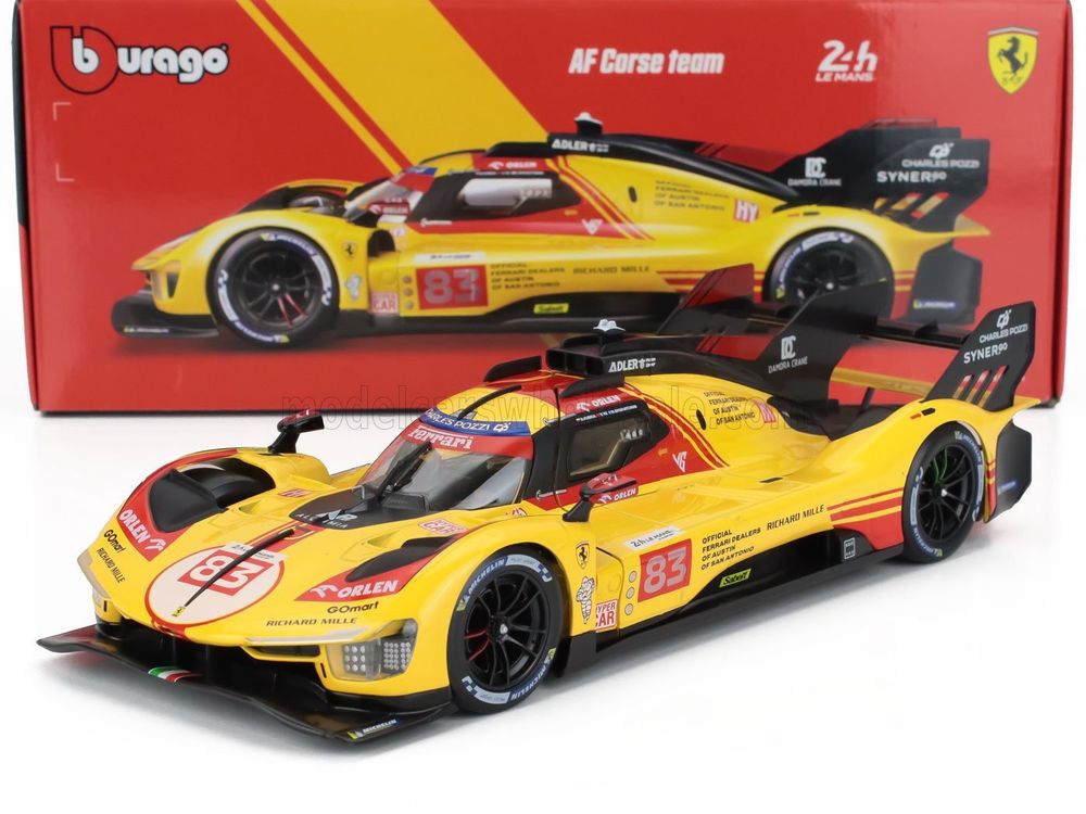 Ferrari 499P #83 24h LeMans 2024 1:18 Neu (Neu und originalverpackt) in ...