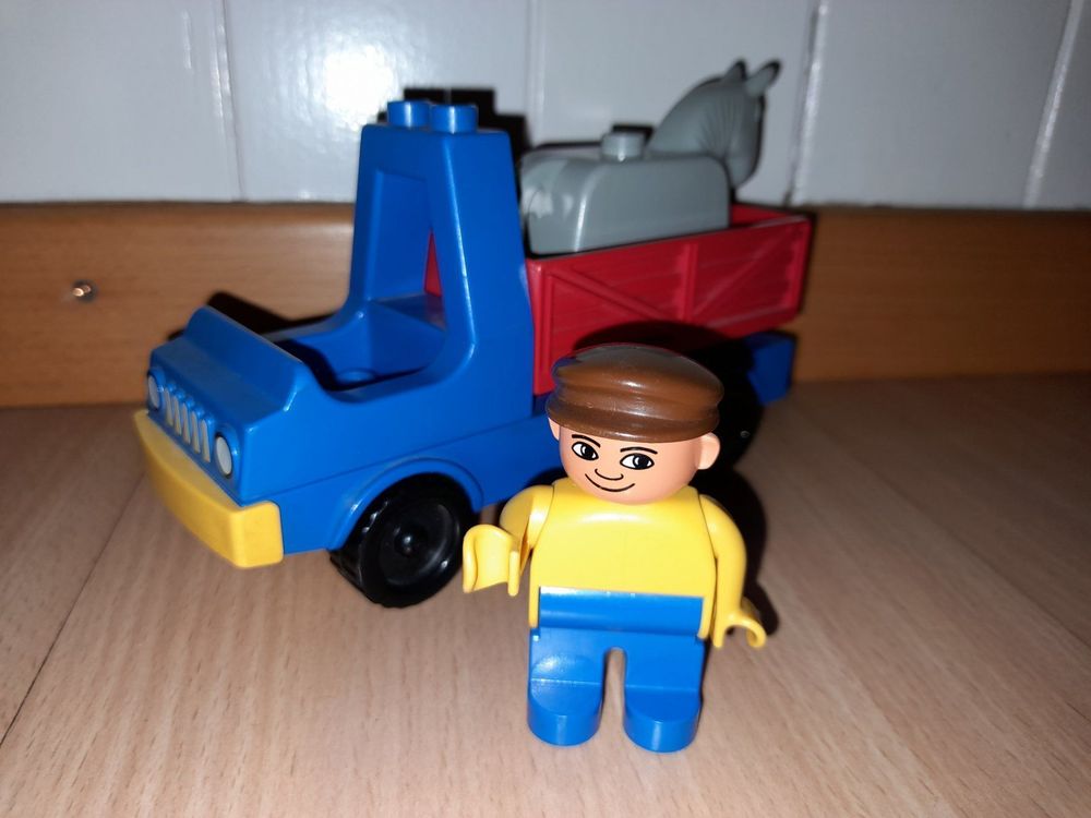 Lego Duplo Pferdetransporter Klassiker 2628 (Gebraucht) in Rorschacherberg für CHF 8 – mit ...
