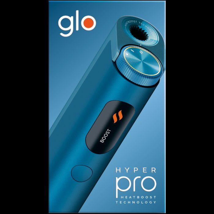 GLO Hyper Pro, Tabakerhitzer Lapis Blue | Kaufen auf Ricardo