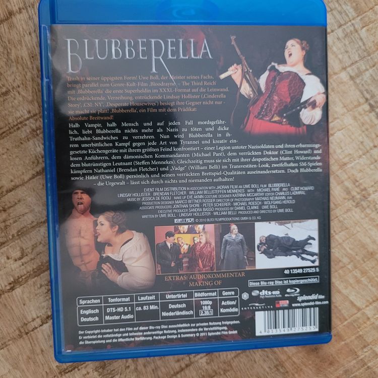 Blubberella bluray von Uwe Boll (Gebraucht) in Zollikerberg für CHF 4 ...