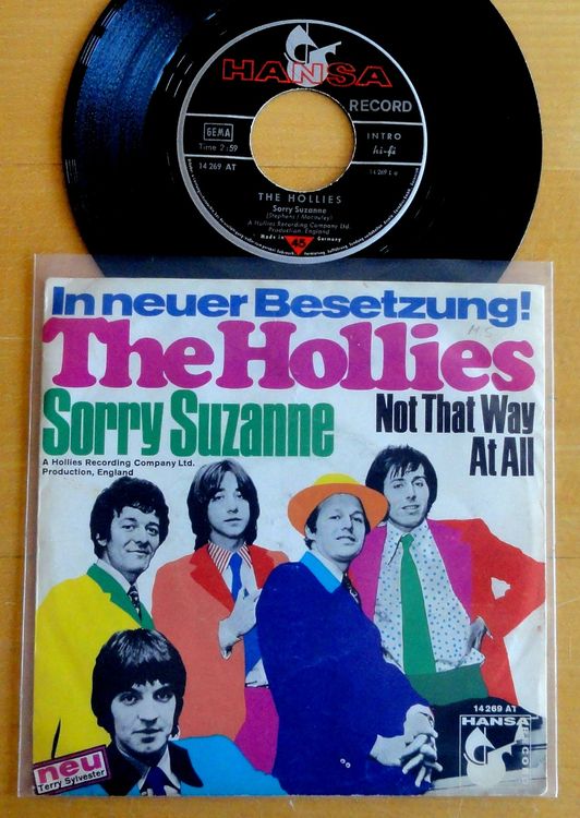 SI THE HOLLIES sorry suzanne BEAT KULT SONG (Gebraucht) in Kesswil für ...