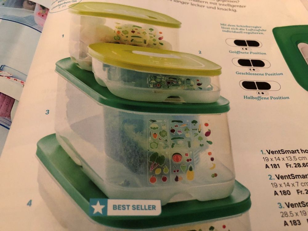 Tupperware Ventsmart 1.8 Liter (Neu und originalverpackt) in Obergösgen ...