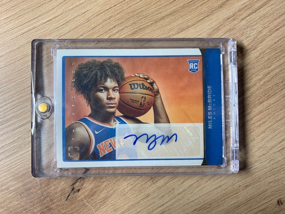 NBA Miles McBride AUTOGRAPH 🔥 Photogenic Gold (Gebraucht) in Netstal ...