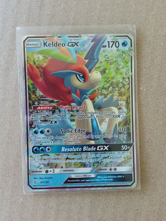 Keldeo GX - Pokemon Englisch | Kaufen auf Ricardo