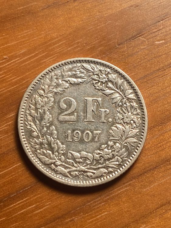 2 Franken 1907 Schweiz | Kaufen auf Ricardo