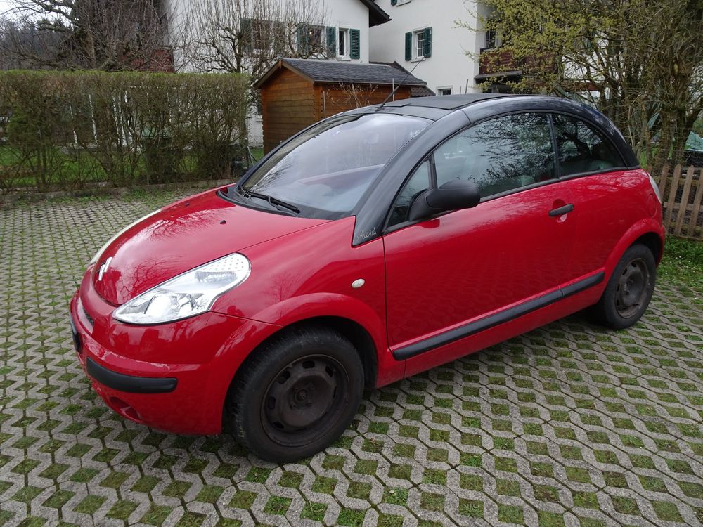 Citroen C3 "Pluriel" 1.4i - 5-Gang-Getriebe, rot | Kaufen auf Ricardo