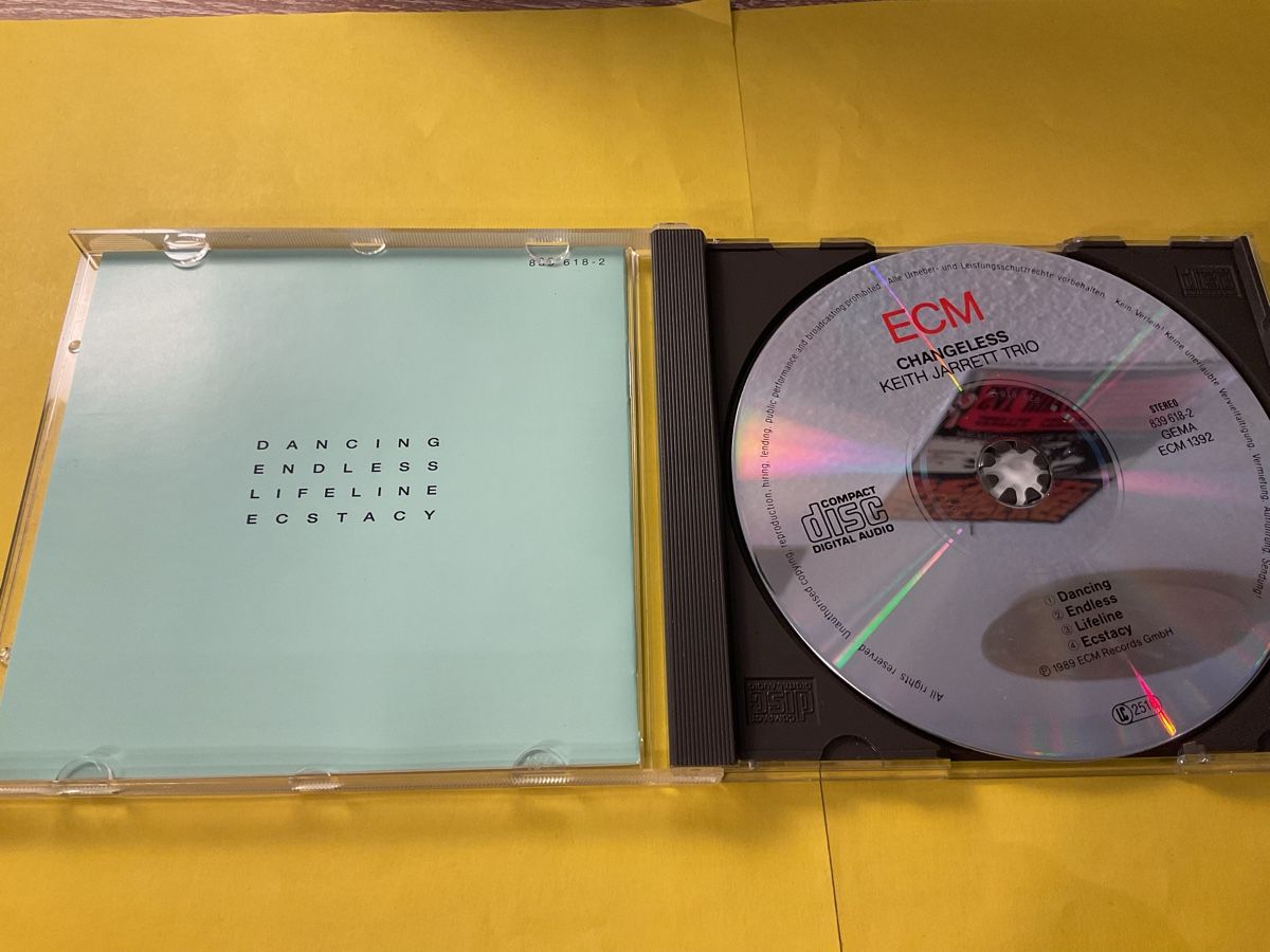Keith Jarrett - Changeless ECM Records CD, Top Zustand! (Gebraucht) in ...