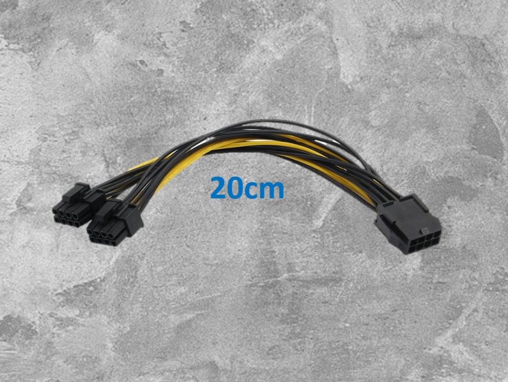 Delock 6 Pin auf 2x 8 Pin für Grafikkarte (Neu und originalverpackt) in Aarburg für CHF 4.95 ...