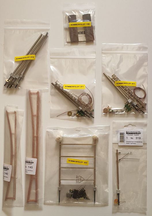 H0 Sommerfeldt-Set aus 142, 2x145, 158, 318, 319, 322, 2x371 (Neu (gemäss Beschreibung)) in ...