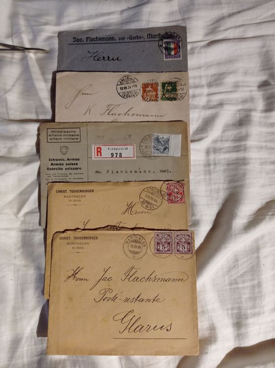 Antike Briefmarken auf Couvert | Kaufen auf Ricardo