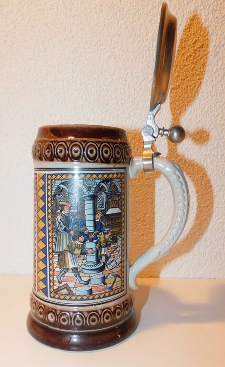 Bierseidel alter gr Bierhumpen Keramik Bier Krug (Gebraucht) in Sursee für CHF 16 – mit ...