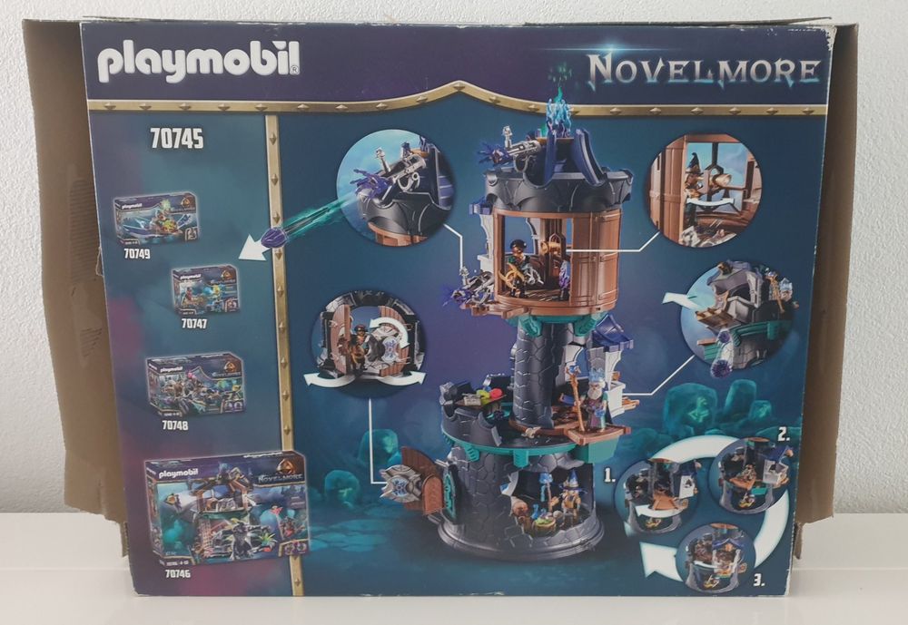 Playmobil Novelmore 70745, Violet Vale Zauberturm (Gebraucht) in Winterthur für CHF 25 – mit ...