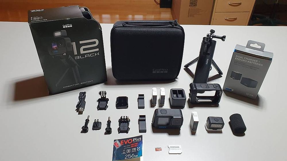 GoPro Hero12 Creator Edition inkl. 256 GB Micro SDXC-Karte (Gebraucht ...