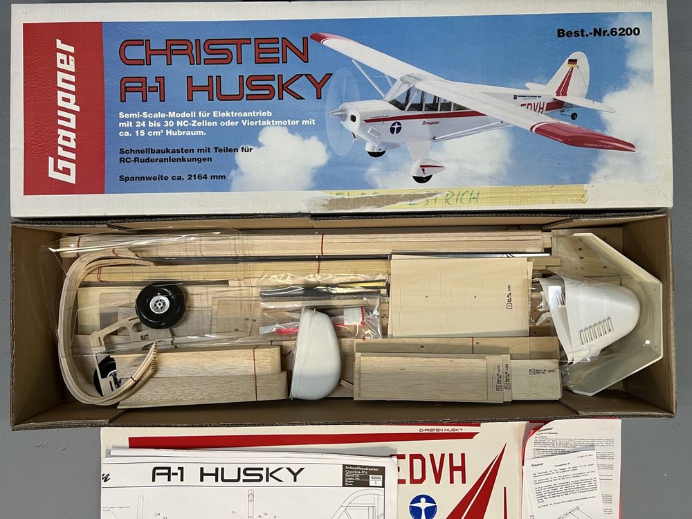 Graupner, Christen Husky 6200, RC Baukasten (Neu und originalverpackt ...