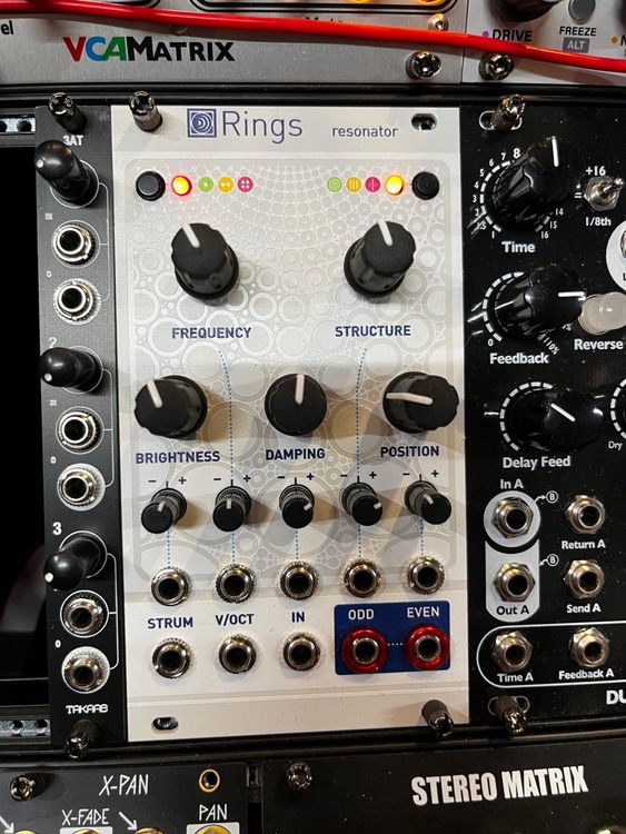 ALA Resonate-Mutable Instruments RINGS clone Eurorack Module (Gebraucht ...