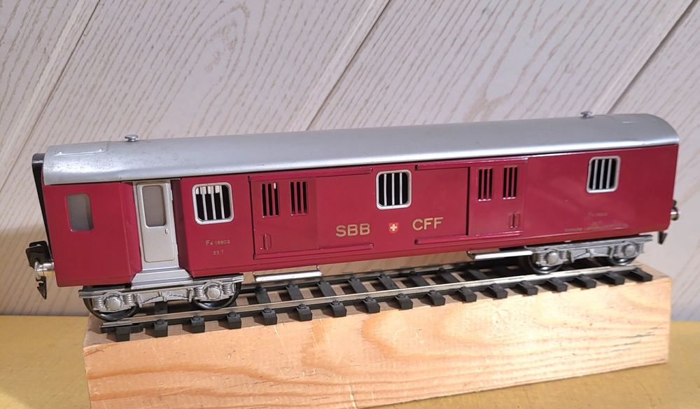 Hag 18902 Sbb GepÄckwagen F4 4 Achsig O Beleuchtung Kaufen