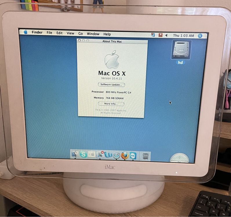 Apple iMac G4 Lampenschirm/ Lampshade | Kaufen auf Ricardo
