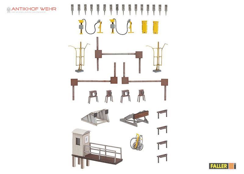 FALLER 120229 H0 Streckenausschmückung (Neu und originalverpackt) in ...