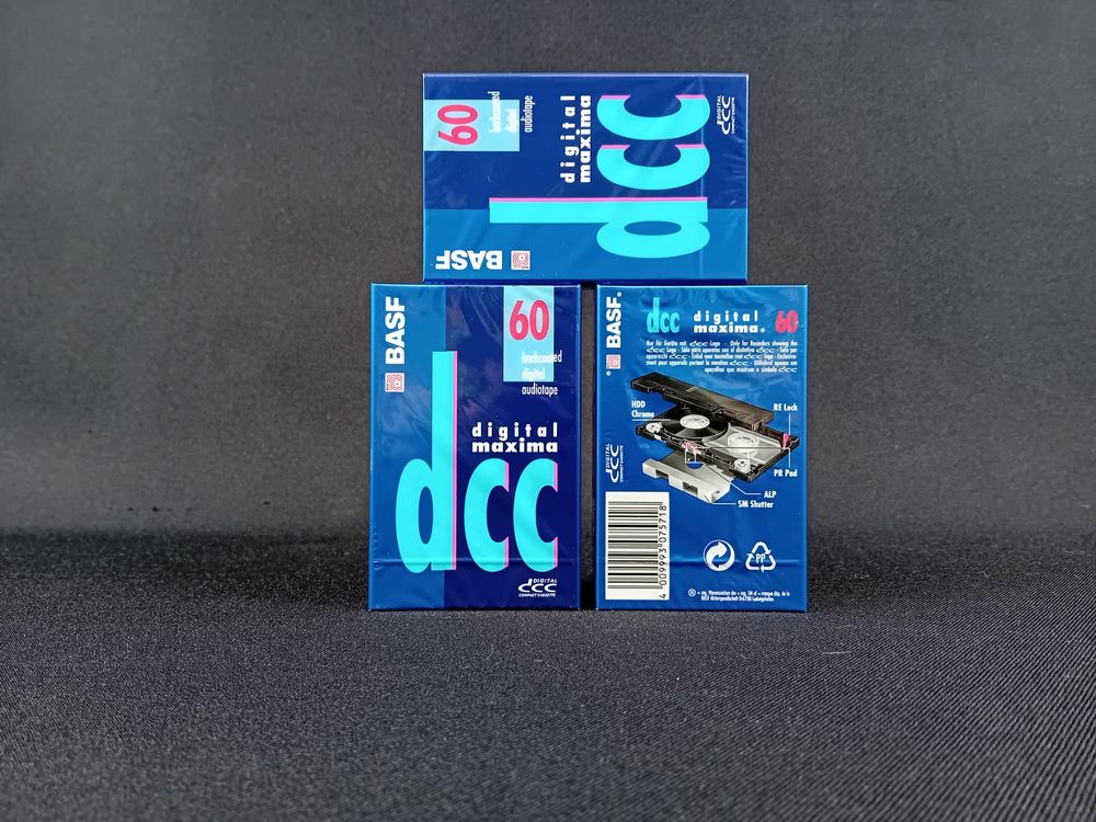 BASF Digital Maxima 60 - 3er Set DCC Kassetten (Neu (gemäss ...