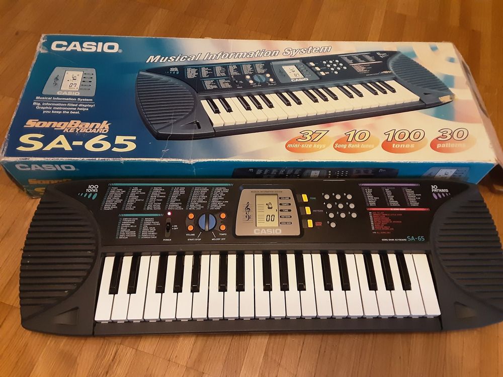 KEYBOARD CASIO SONGBANK SA65 AB 1 CHF | Kaufen auf Ricardo