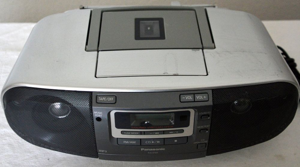 Boombox Panasonic RX-D50 CD-Radio Kassette, cassette (Gebraucht) in ...