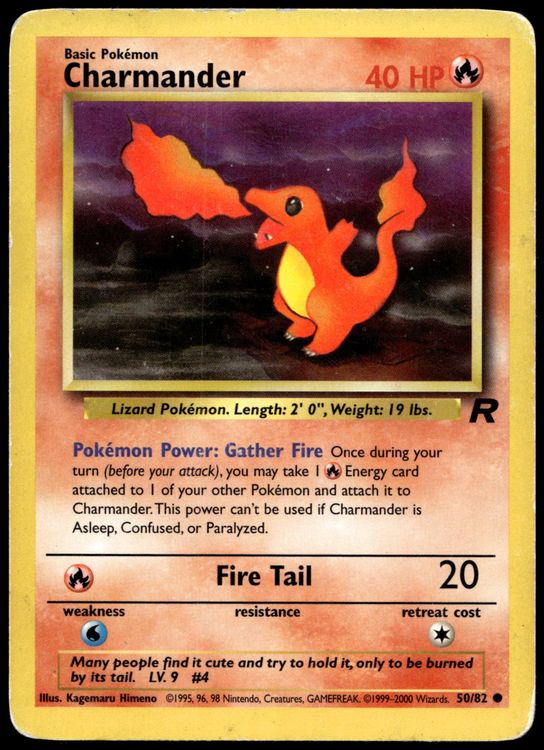 Charmander 50/82 Pokémon Team Rocket ab 1 | Kaufen auf Ricardo
