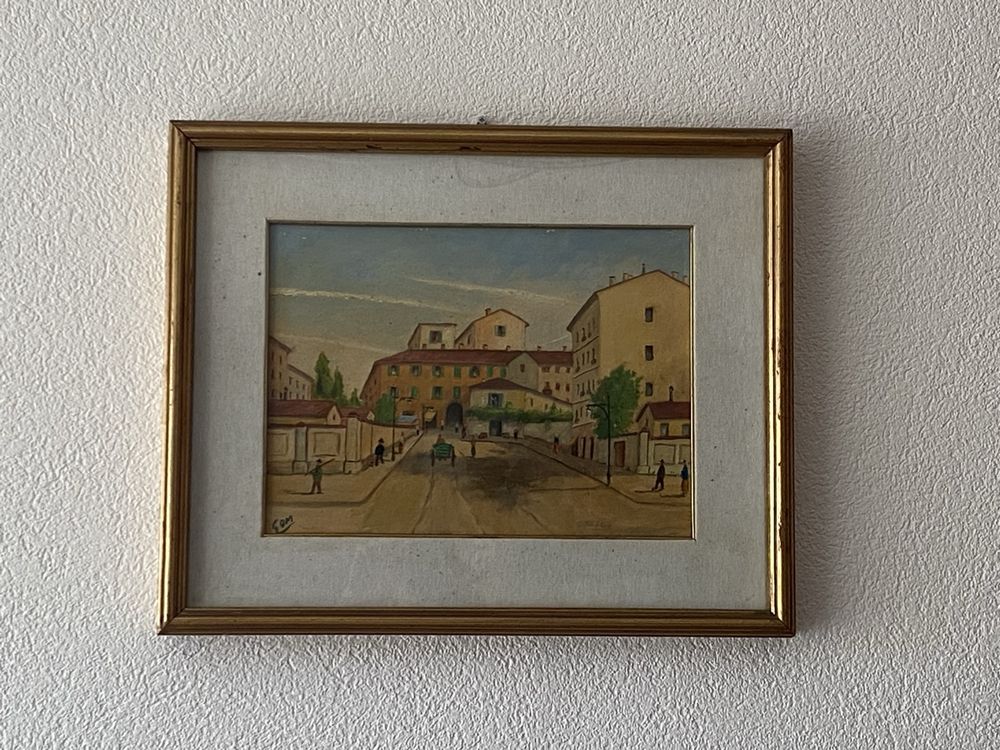 Acryl Gemälde, signiert, 1946J | Kaufen auf Ricardo