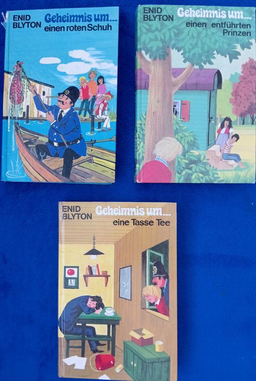 6 spannende Enid Blyton Kinderbücher, Geheimnis um... (Gebraucht) in ...