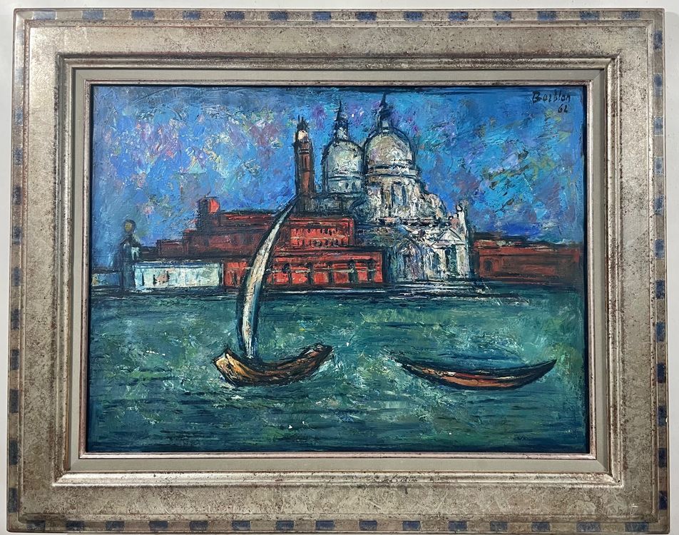 Oscar Barblan (1909-1987) grosses Gemälde - Venedig | Kaufen auf Ricardo
