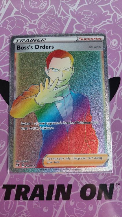 🎁Pokemon Boss's Orders🎄Befehl vom BOSS🌟 Rainbow🌈 | Acheter sur Ricardo